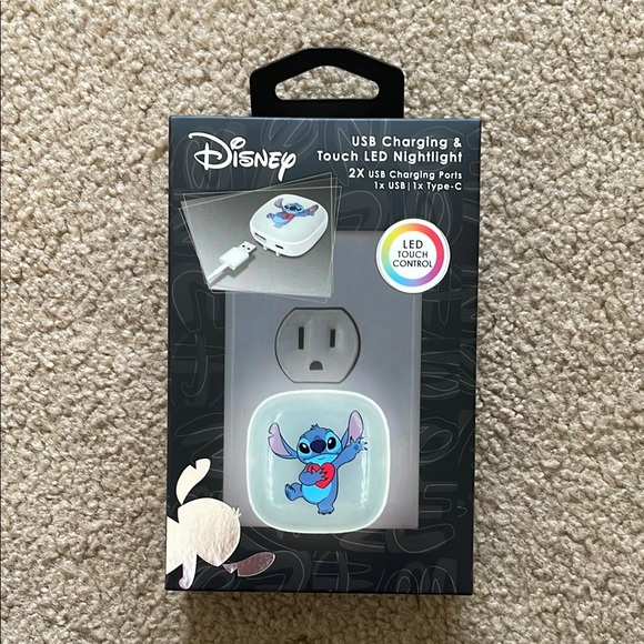Disney | Cell Phones & Accessories | Disney Stitch Usb Charging Touch ...
